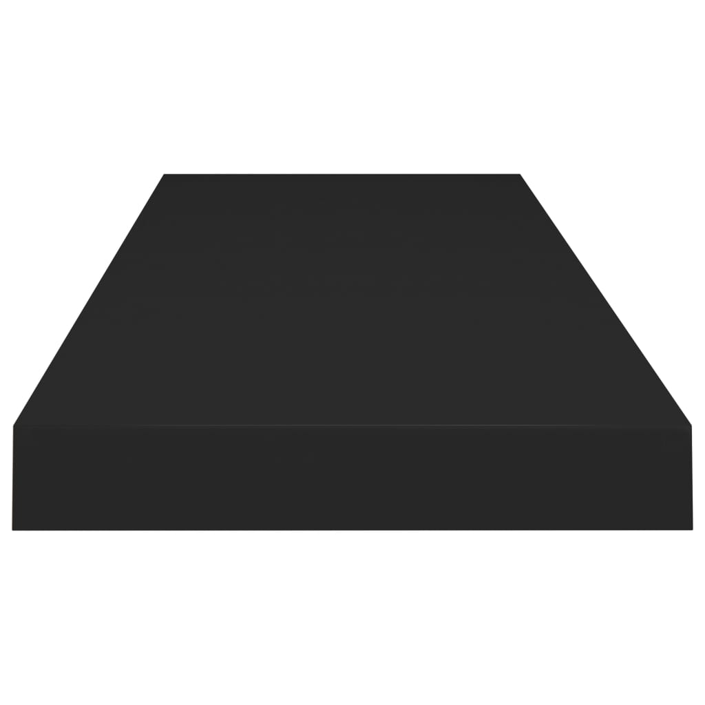 Kelluvat Sein hyllyt 2 Kpl Musta 80 23 5 3 8 Cm MDF Tavarakartano
