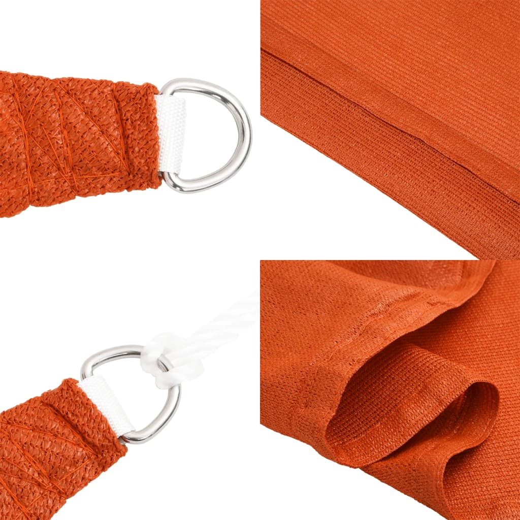 Voile D ombrage Orange Toile Toutes Formes Tailles