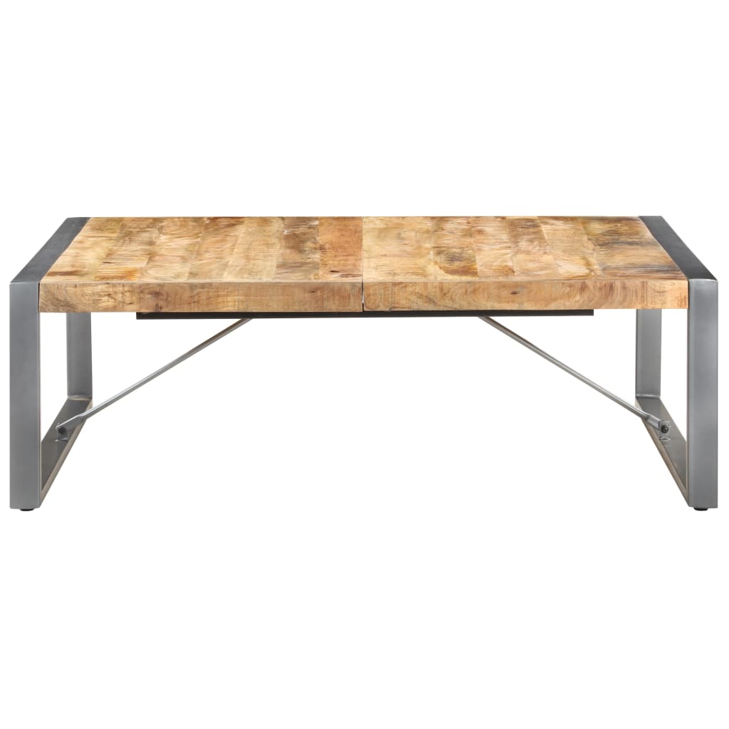 Konferen n Stolek 120 X 120 X 40 Cm Hrub Mangovn kov D evo esk Konferen n Stolek 120 X 120 X 40 Cm Hrub Mangovn kov D evo esk