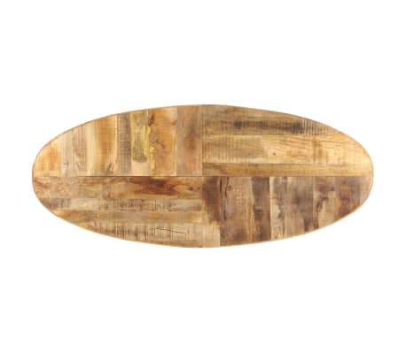 vidaXL Dining Table 240x100x75 cm Rough Mango Wood | vidaXL.ie