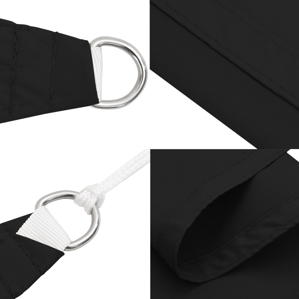 Zonnescherm Rechthoekig 3 5x4 5 M Oxford Stof Zwart Senzadeal