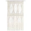 vidaXL Perdea macrame, albastru, 140 x 240 cm, bumbac | vidaXL.ro