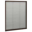 vidaXL plisseret insektnet til vinduer aluminium 80 x 100 cm | vidaXL.dk