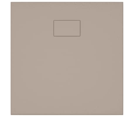 vidaXL Shower Base Tray SMC Brown 90x90 cm | vidaXL.com.au