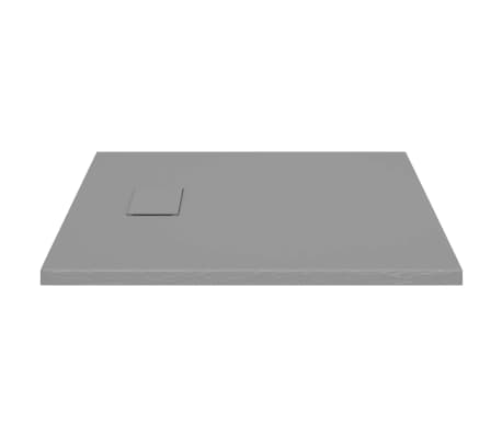 vidaXL Shower Base Tray SMC Grey 90x90 cm | vidaXL.com.au
