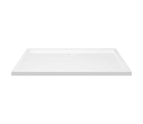 vidaXL Rectangular ABS Shower Base Tray White 70x120 cm | vidaXL.com.au