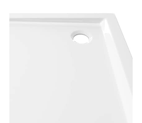 vidaXL Duschkar fyrkantigt ABS vit 80x80 cm | vidaXL.se