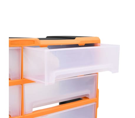 vidaXL Organizator cu 8 sertare mari, 52x16x37 cm | vidaXL.ro