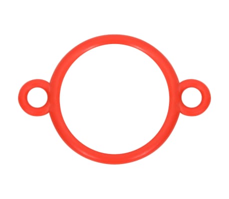 vidaXL Conjunto de cones com corrente de 10 m vermelho e branco | vidaXL.pt