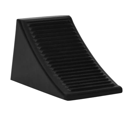 vidaXL Calzos para ruedas 4 piezas goma 16x9x9 cm | vidaXL.es