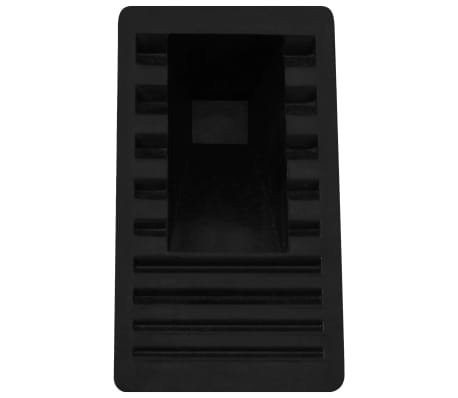 vidaXL Calzos para ruedas 4 piezas goma 16x9x9 cm | vidaXL.es