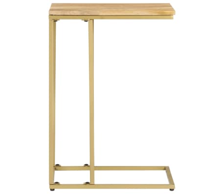 vidaXL Side Table 35x45x65 cm Solid Mango Wood | vidaXL.com.au