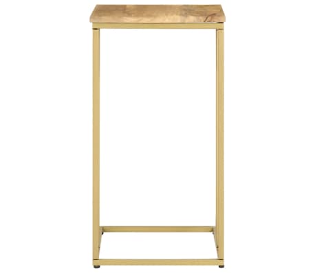 vidaXL Side Table 35x45x65 cm Solid Mango Wood | vidaXL.com.au