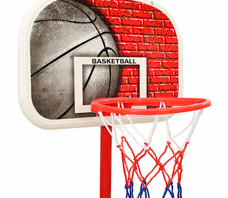 vidaXL Set de joc de baschet portabil, reglabil, 138,5-166 cm | vidaXL.ro