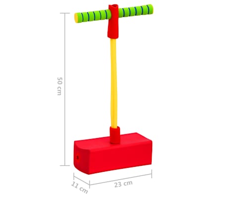 vidaXL Pula-pula Pogo-Stick para crianças 50 cm | vidaXL.pt