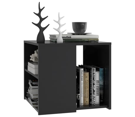 vidaXL Side Table Grey 50x50x45 cm Engineered Wood | vidaXL.com.au