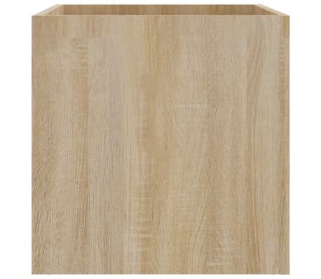 vidaXL Planter Box Sonoma Oak 40x40x40 cm Engineered Wood | vidaXL.com.au