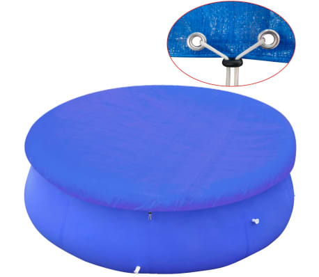 vidaXL Pool Covers 2 pcs for 300 cm Round Above-Ground Pools | vidaXL ...