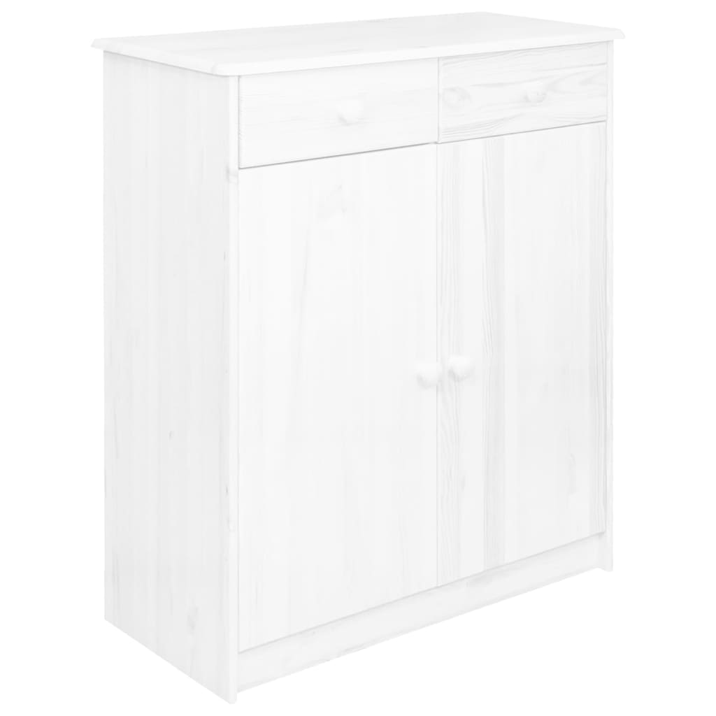 Senkki 2 Laatikkoa Valkoinen 78x35x89 Cm T ysi M nty Tavarakartano