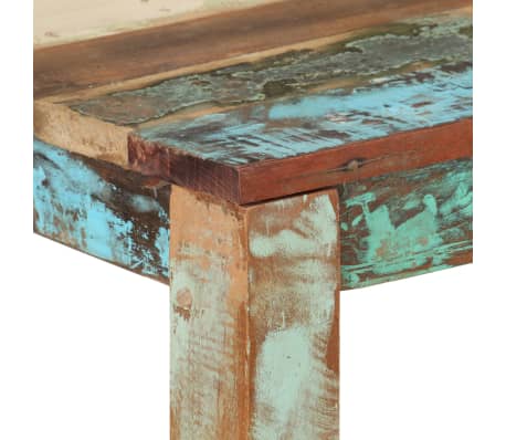 vidaXL Dining Table 82x80x76 cm Solid Reclaimed Wood | vidaXL.com.au