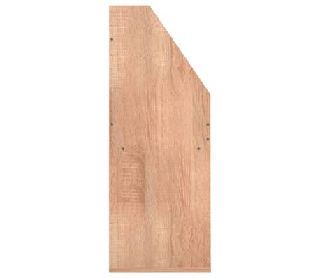 vidaXL Raft reviste copii, stejar sonoma, 71x30x78,5cm, lemn prelucrat ...