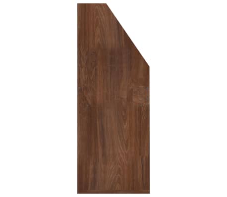 vidaXL Raft reviste copii, stejar maro, 71x30x78,5cm, lemn prelucrat ...