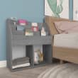 vidaXL Raft reviste copii, stejar maro, 71x30x78,5cm, lemn prelucrat ...