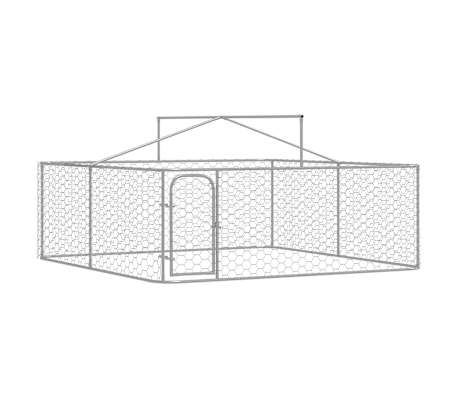 vidaXL Outdoor Dog Kennel with Roof 300x300x150 cm | vidaXL.com.au