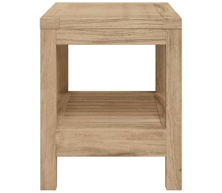 vidaXL Bathroom Side Table 60x30x45 cm Solid Wood Teak | vidaXL.co.uk