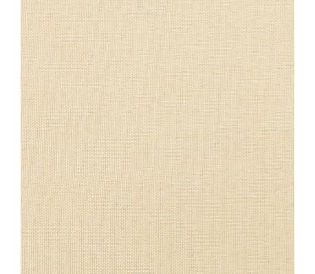 vidaXL Sillón de relax de tela crema | vidaXL.es