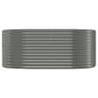 vidaXL Garden Raised Bed | Anthracite | Powder-coated steel | Large ...