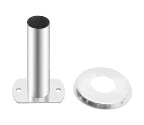 vidaXL Pool Ladder Handrail Brackets 2 pcs 304 Stainless Steel | vidaXL.ie