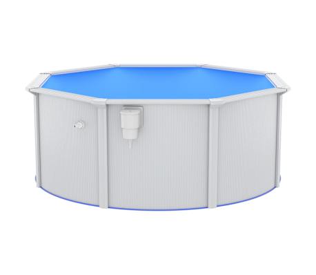 vidaXL Swimming Pool with Safety Ladder 300x120 cm | vidaXL.ie