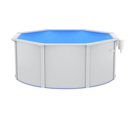 vidaXL Swimming Pool with Safety Ladder 300x120 cm | vidaXL.ie