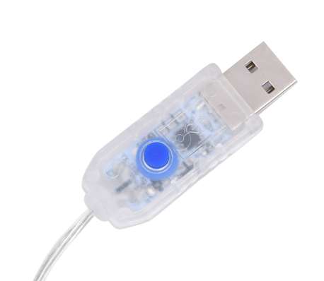 vidaXL Renne di Natale 2 pz Bianco Caldo 80 LED in Acrilico | vidaXL.it