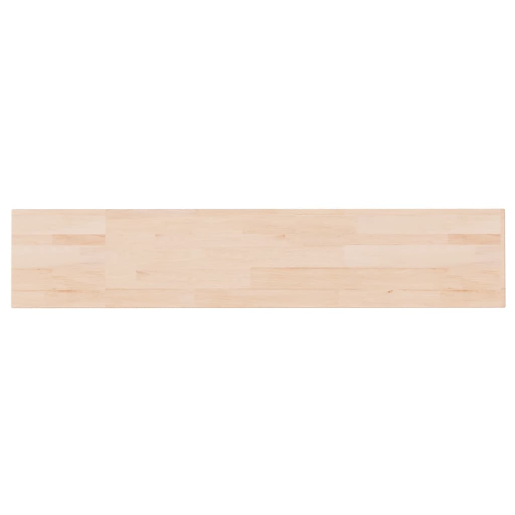 vidaXL Shelf Board 100x20x1.5 cm Untreated Solid Wood Oak