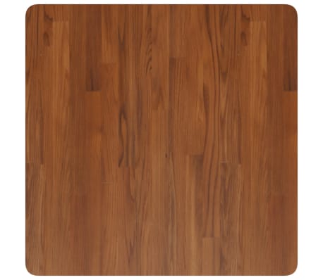vidaXL Square Table Top Dark Brown 70x70x4cm Treated Solid Wood Oak ...