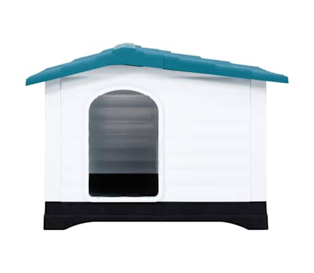 vidaXL Hundehus blå 90,5x68x66 cm polypropylen | vidaXL.no