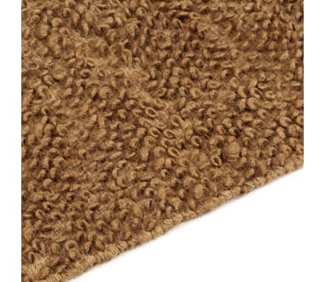 vidaXL Handmade Loop Pile Rug 80x160 cm Jute and Cotton | vidaXL.ie