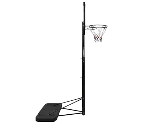 vidaXL Suport coș de baschet, transparent, 256-361 cm, policarbonat ...