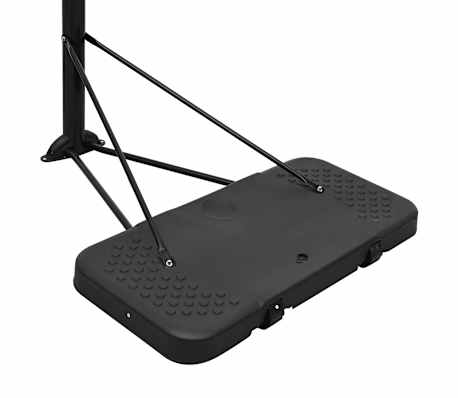 vidaXL Suport coș de baschet, transparent, 256-361 cm, policarbonat ...