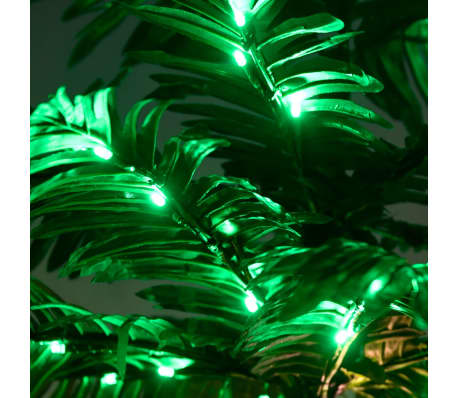 vidaXL Palmera artificial con 252 LED blanco cálido 400 cm | vidaXL.es