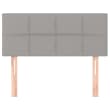 vidaXL Kopfteil Dunkelgrau 100x5x78/88 cm Stoff | vidaXL.de