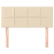 vidaXL Kopfteil Dunkelgrau 100x5x78/88 cm Stoff | vidaXL.de