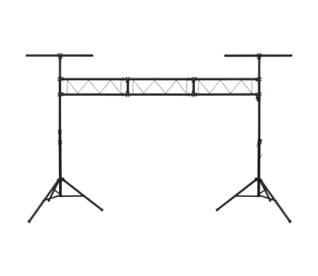 vidaXL Support de lampe 438x115x(180-300) cm Acier | vidaXL.fr