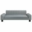 vidaXL Hundebett Hellgrau 90x53x30 cm Stoff | vidaXL.de