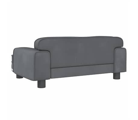 vidaXL Dog Bed Dark Grey 70x45x30 cm Velvet | vidaXL.com.au