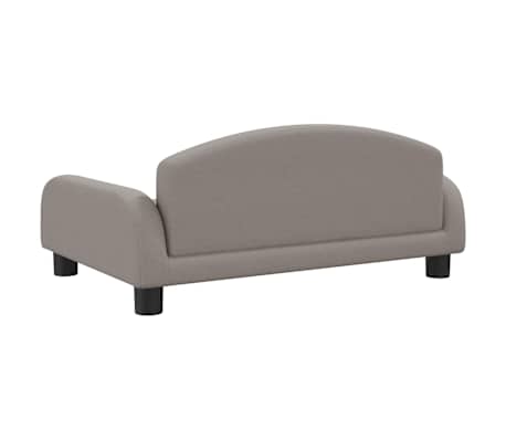 vidaXL Hundebett Taupe 70x45x30 cm Stoff | vidaXL.at