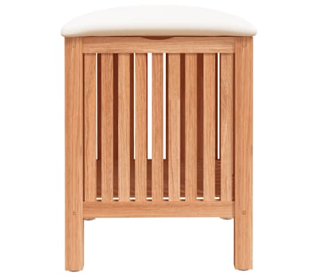 vidaXL Badhocker 40,5x40x52 cm Massivholz Nussbaum | vidaXL.de