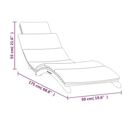 vidaXL Sun Loungers 2 pcs with Cushions Solid Wood Teak | vidaXL.com